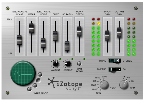 Vinyl Simulation Plugin – Free | Creative-Audio-Production.com